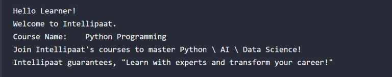 Python Syntax - Rules for Writing Your First Program