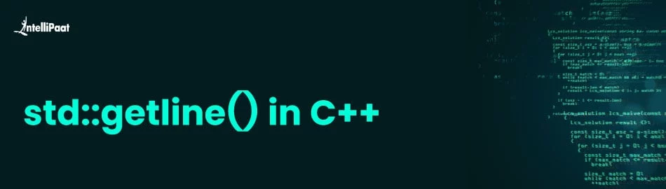 std::getline() in C++ - Intellipaat