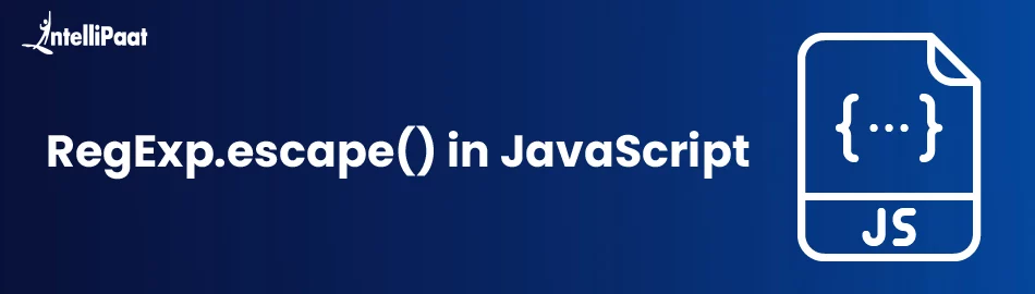 Escaping a Regular Expression in JavaScript with RegExp.escape()