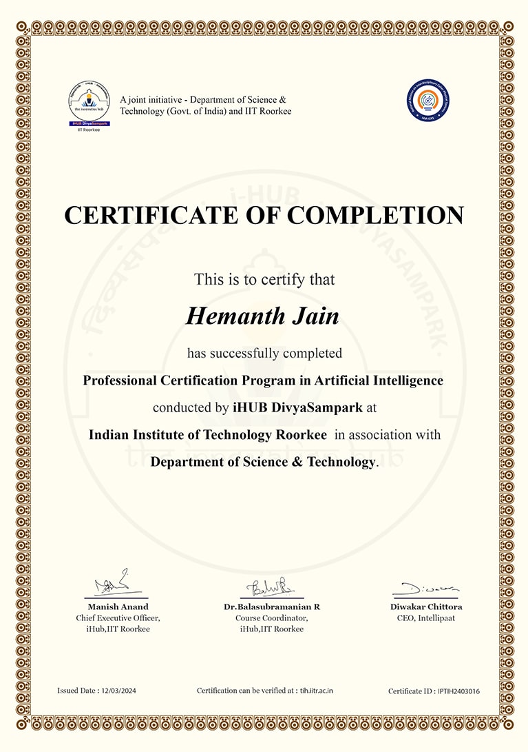 Top Rated Artificial Intelligence Certification for 2025